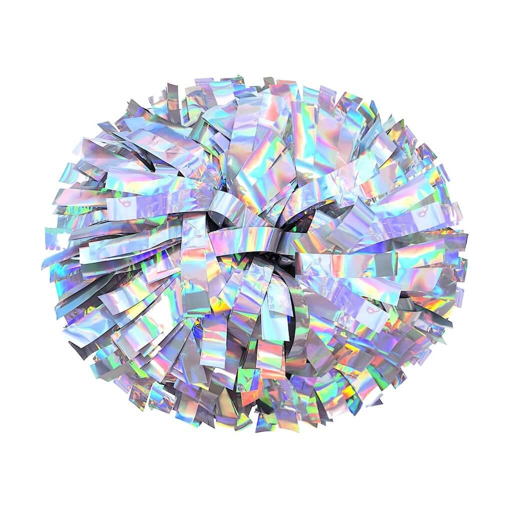 Holographic Pom Poms – Power Rich Sports Inc