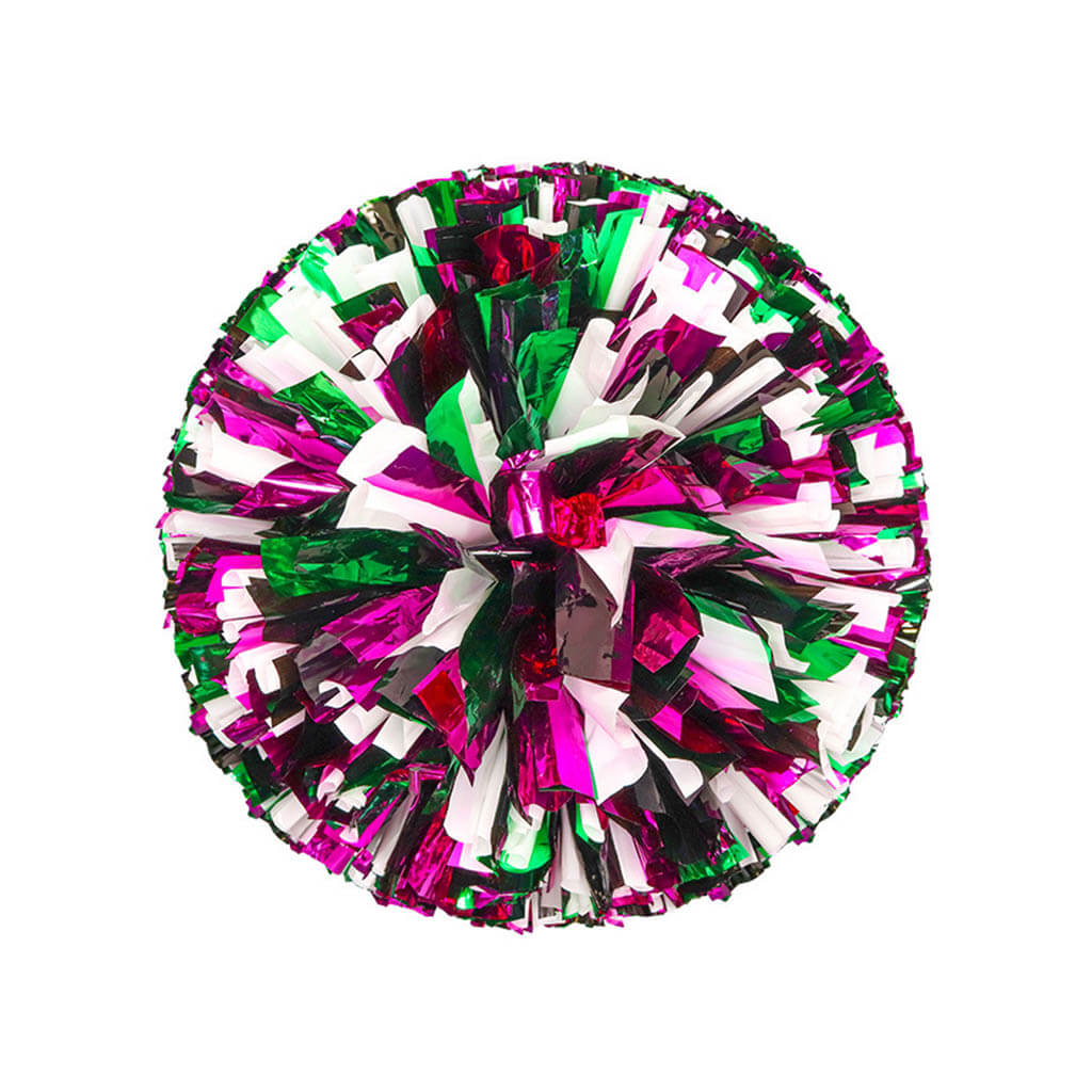 2-Pack 7" Varsity Pom Poms with Multicolor 5 Shades | Power Rich ...