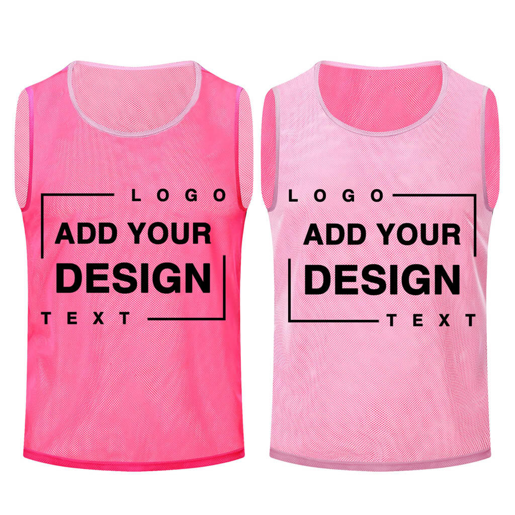 Custom Girls’ Reversible Pinnies – Lightweight Mesh Vest – Power Rich ...