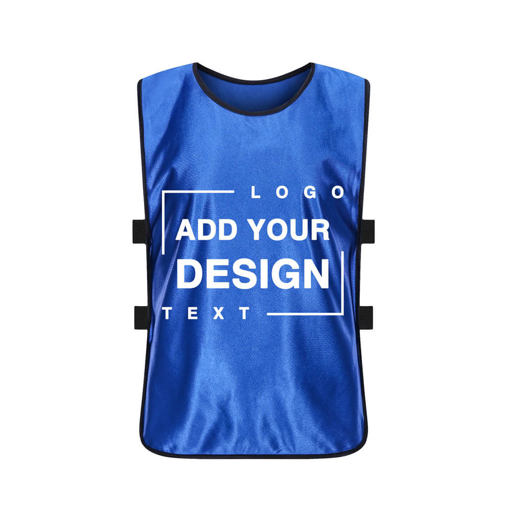 Custom Men’s Colored Slip-on Practice Bibs – Power Rich Sports Inc