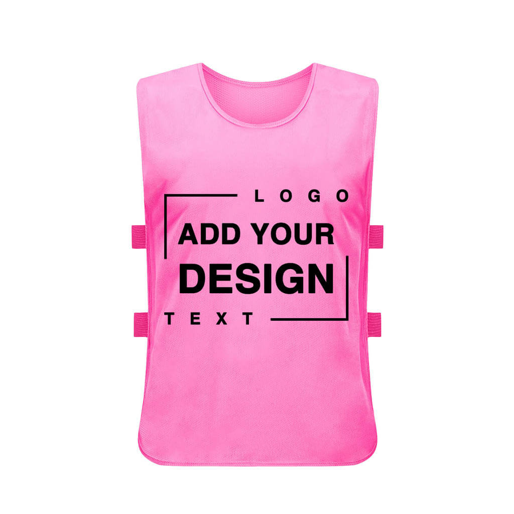 Custom Girls’ Mesh Pinnies – Lightweight Team Training Vests – Power ...