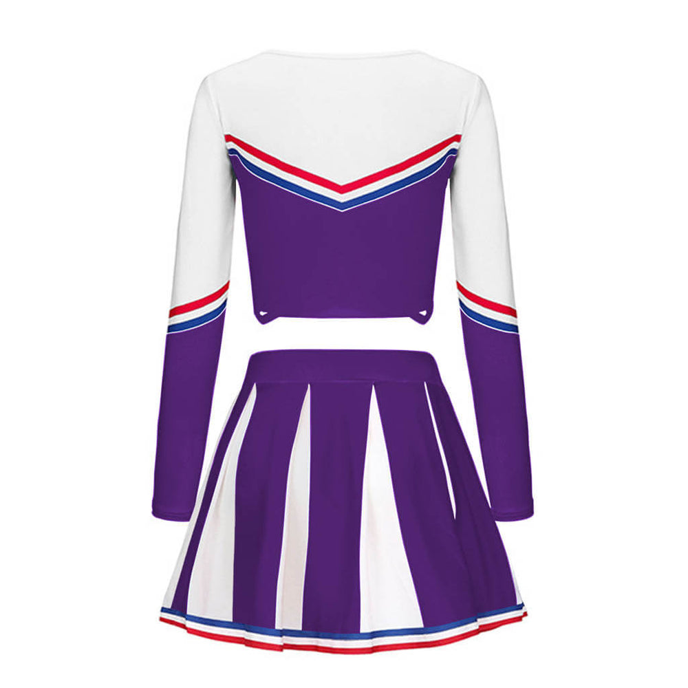 Custom Purple Cheer Uniforms for Women – Power Rich Sports Inc