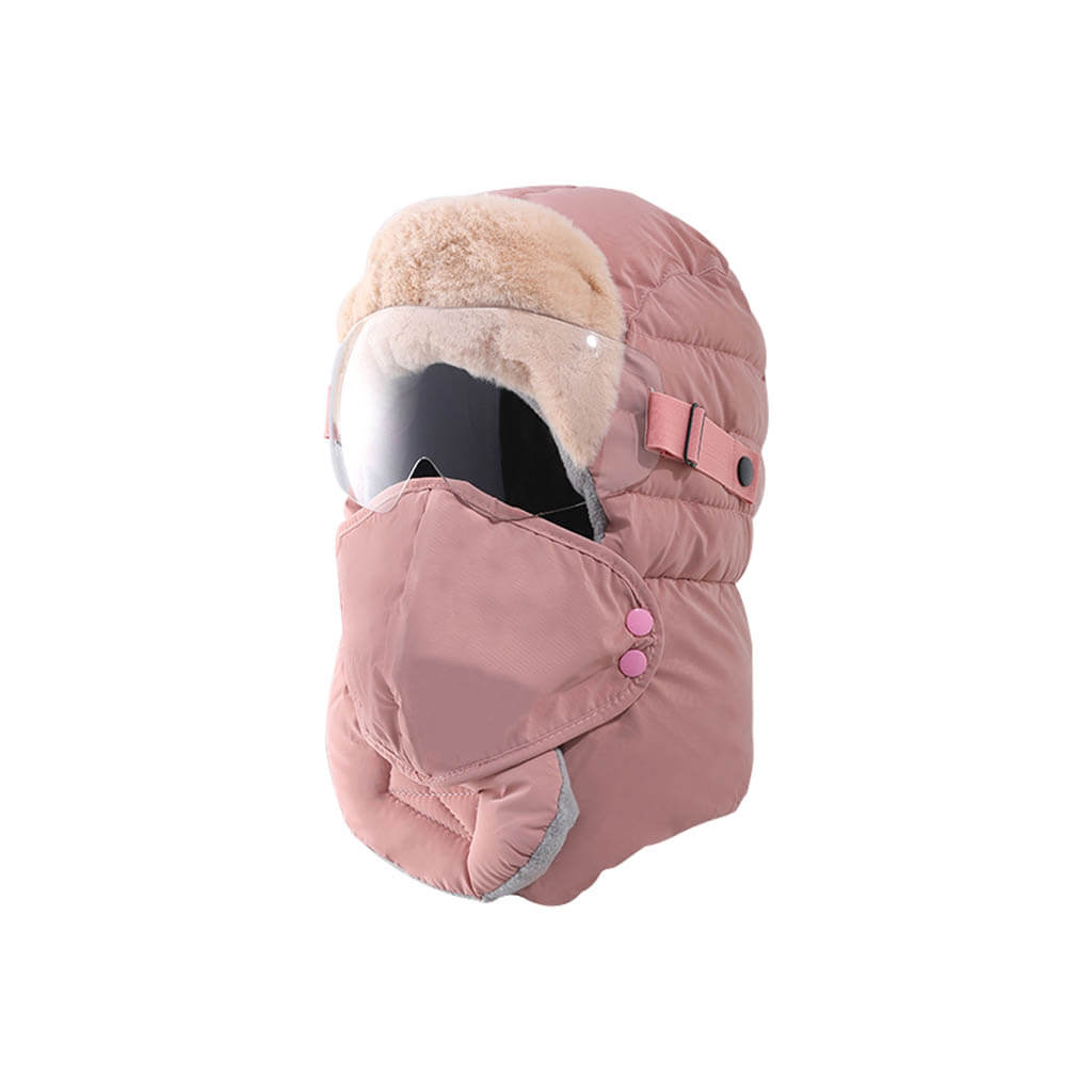 Custom Women's 5-in-1 Cozy Winter Windproof Hat – Power Rich Sports Inc