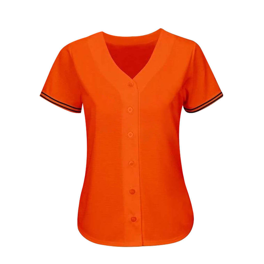 Custom Girl’s Solid Color College Baseball Jerseys – Power Rich Sports Inc