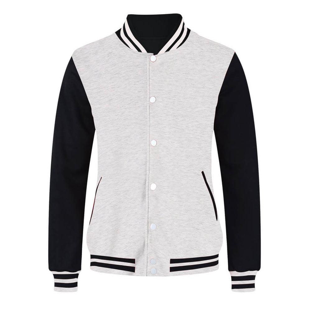 Custom Snap Button Baseball Jackets for Men – Power Rich Sports Inc